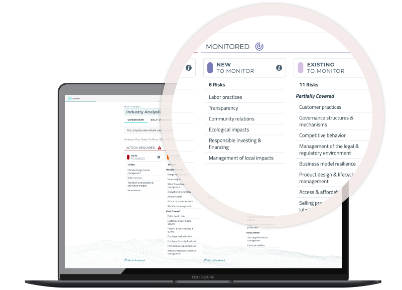 Data-Driven Materiality | ESG Strategy | Risk Management | Datamaran